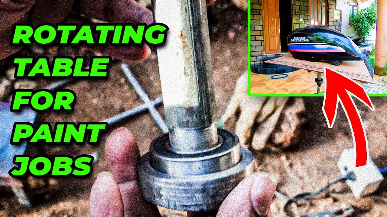 DIY Rotating Table for Efficient Auto Body Painting | How-To Guide ...