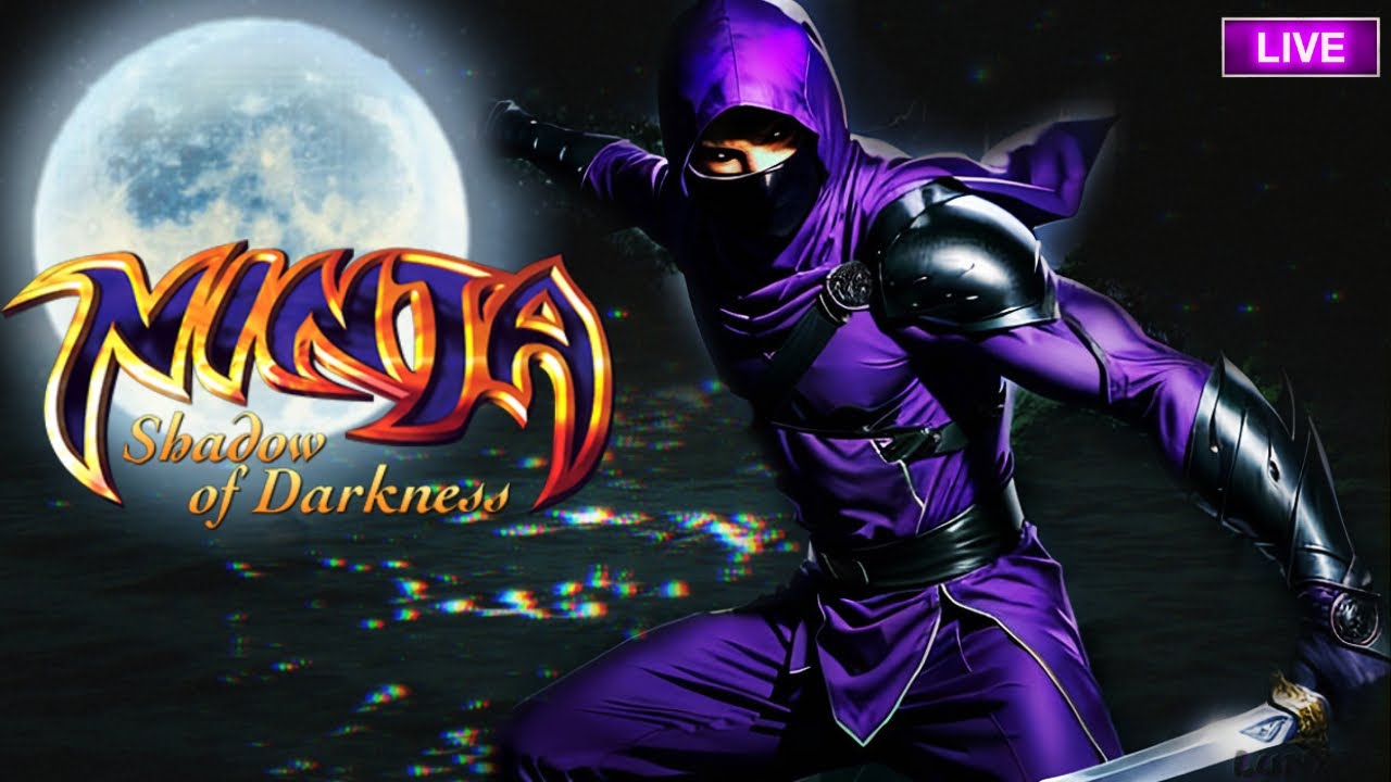 Live da tarde,hoje vamos jogar Ninja shadow of darkness game de ps1 ...