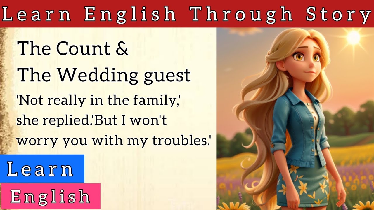 Learn English Through The Story"The Count &The Wedding quest" # ...