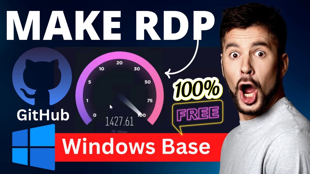 Make Free Rdp From Github 2023 Get Windows Rdp In Github 100 Working And High Speed Rdp