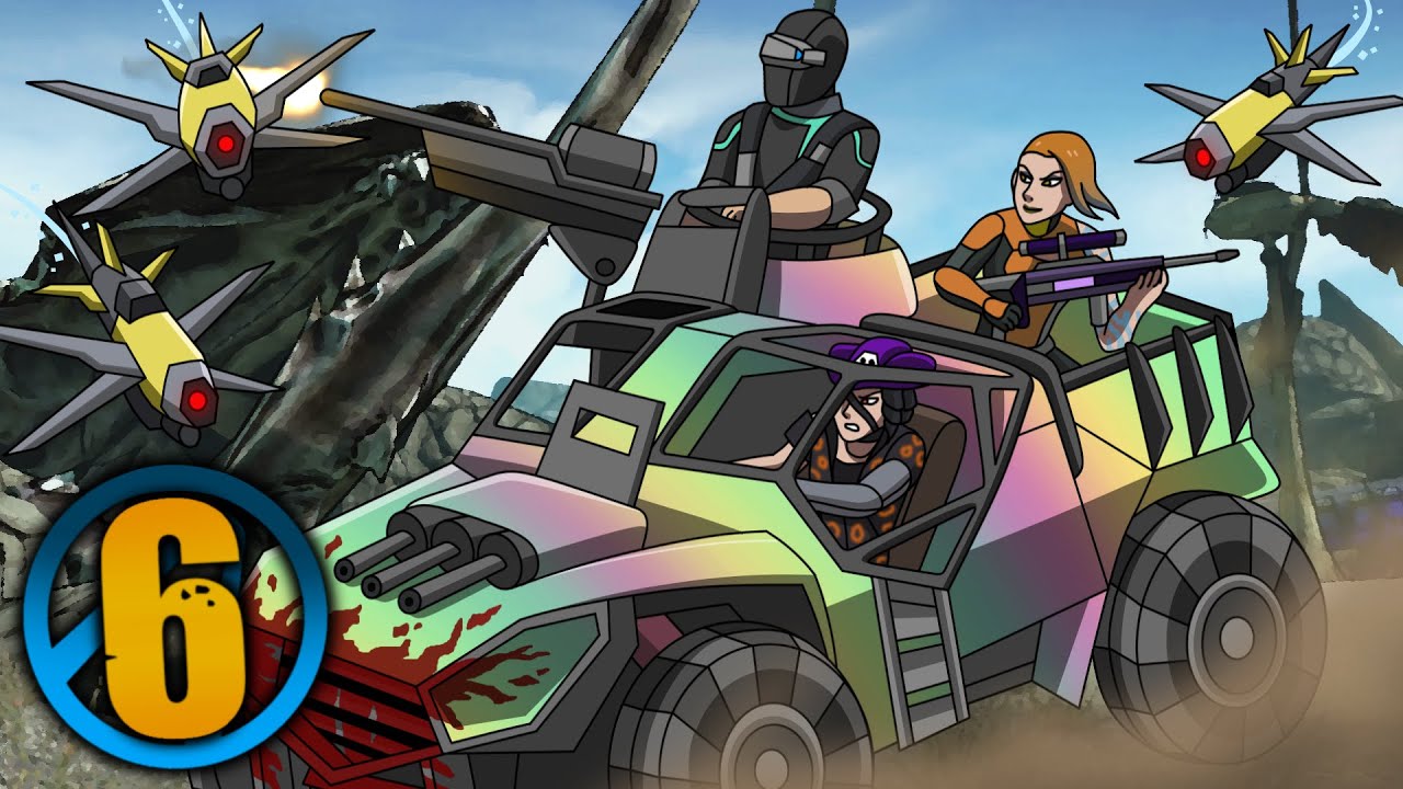 DESTROY ALL HYPERION BOTS!!! | Borderlands 2 (Playthrough) | PART 6 ...