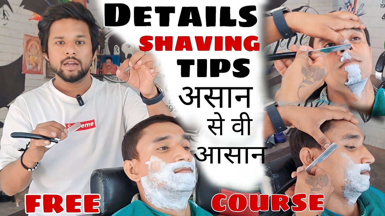 How To ( Full Clean Shaving Tips ) for men's | Details Step By Step ...