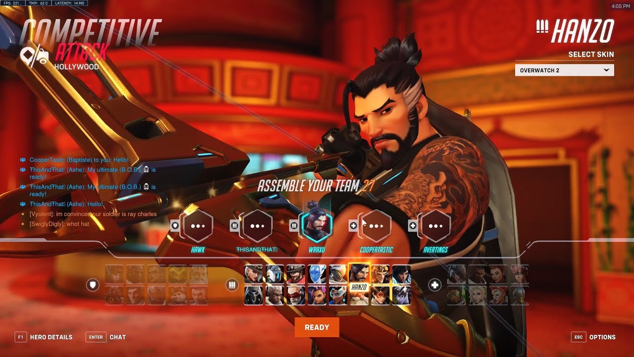 BEST HANZO - WRAXU ! HANZO OVERWATCH 2 GAMEPLAY SEASON 1 - YouTube
