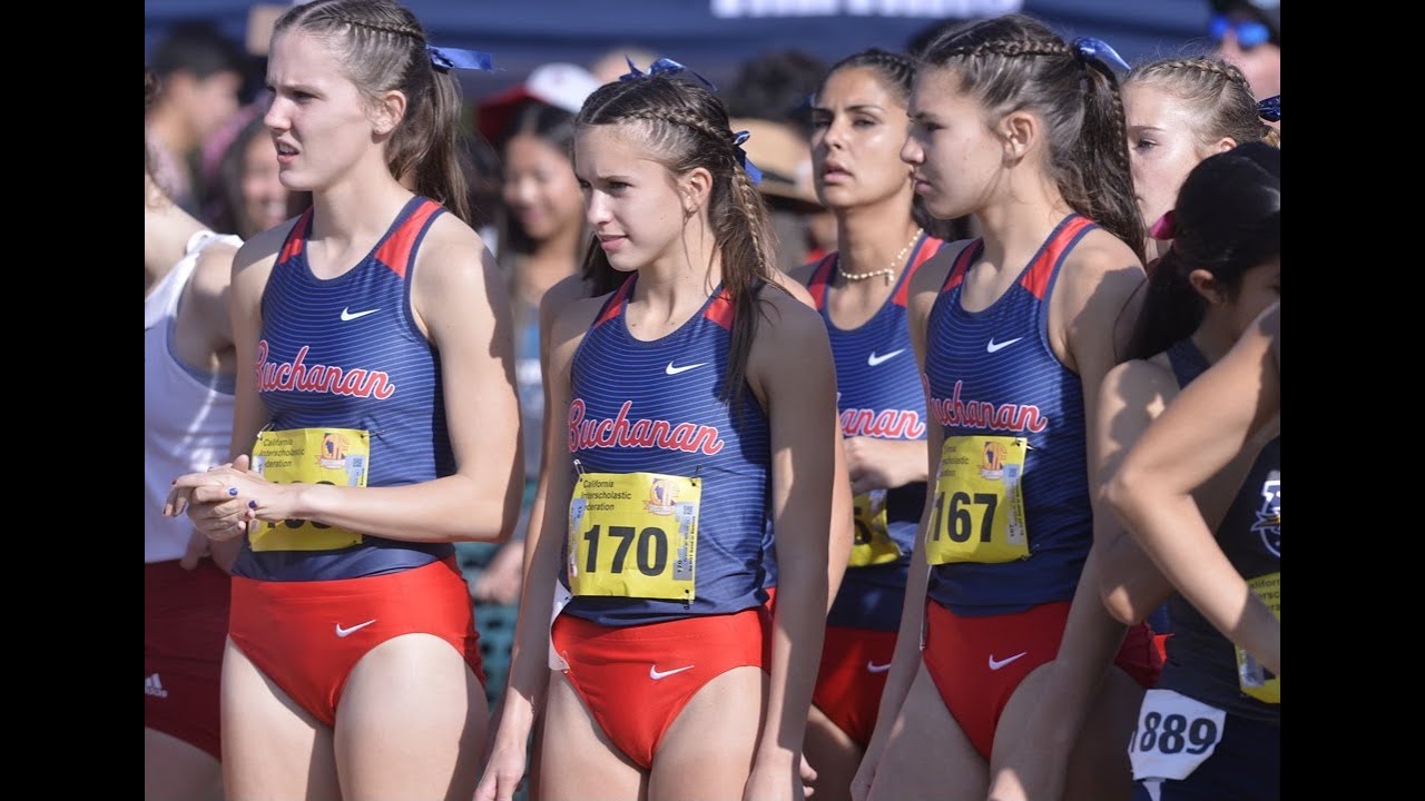 Buchanan Girls Wins Third State Cross Country Title - YouTube