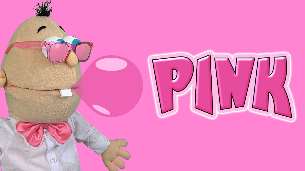 It's Pink with Puppets | Puppet Party Kids Music - YouTube