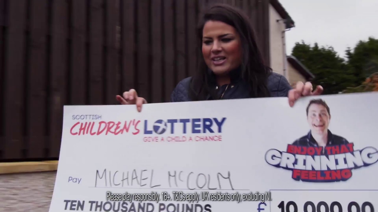 Scottish Children's Lottery - Winner 1 - YouTube