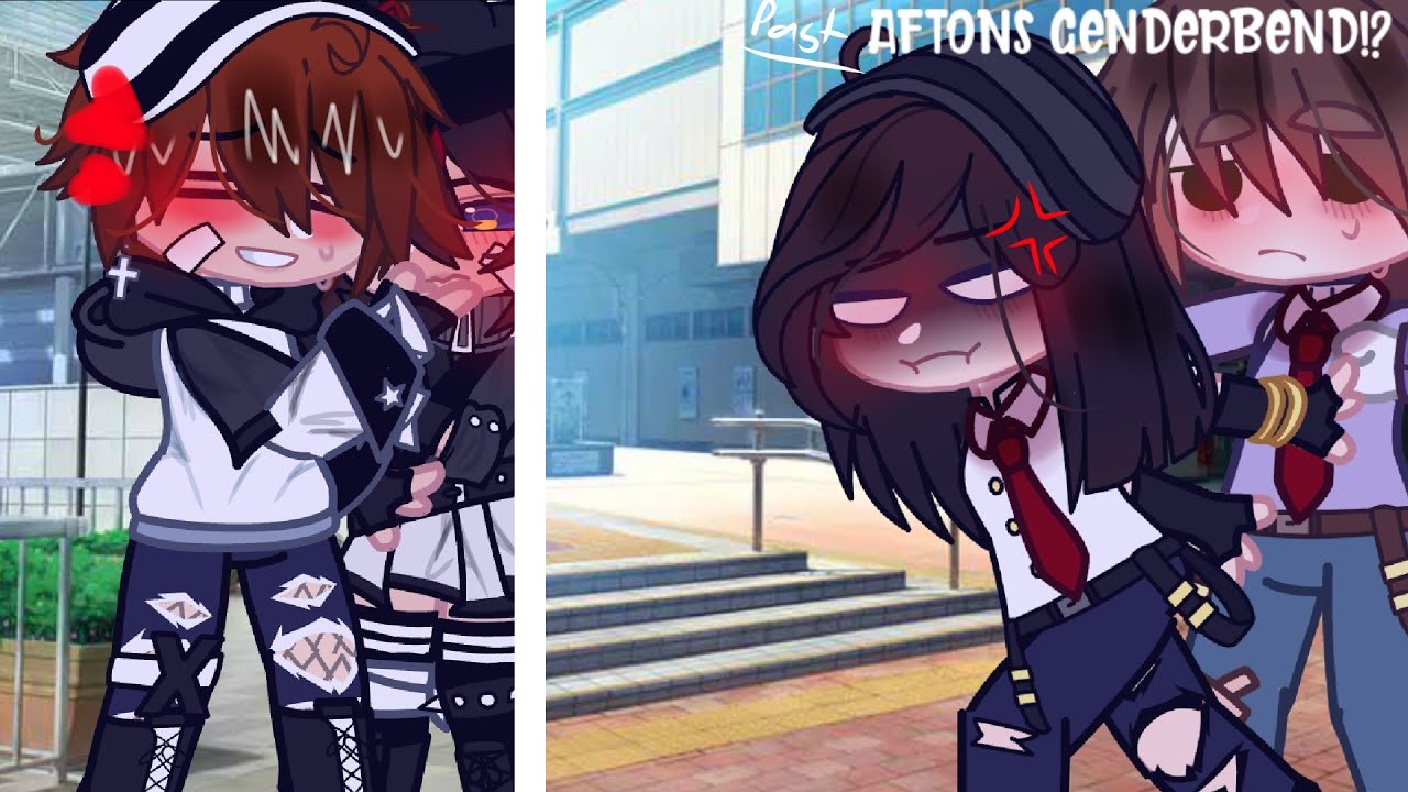 Past Aftons Genderbend!??|Noah/Ennard x Michael|•Bea Tris• - YouTube