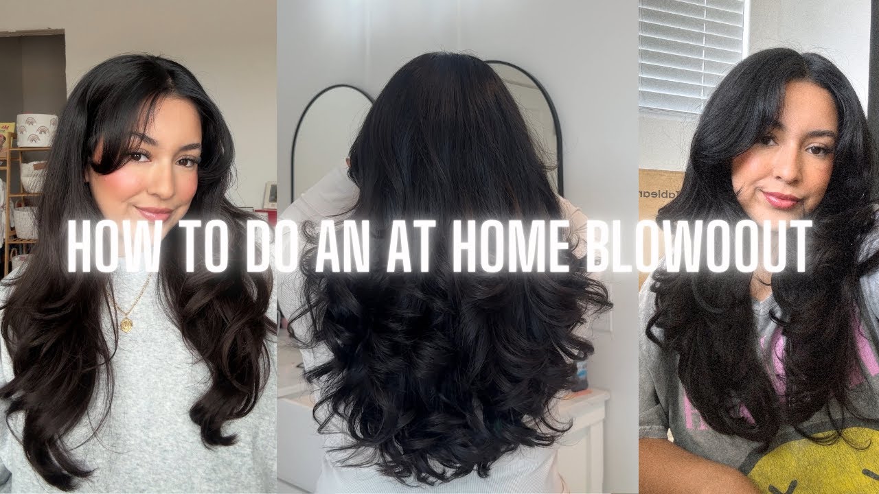 HOW TO DO AN AT HOME BLOWOUT | SIMPLE STEPS, USING THE WAVYTALK - YouTube