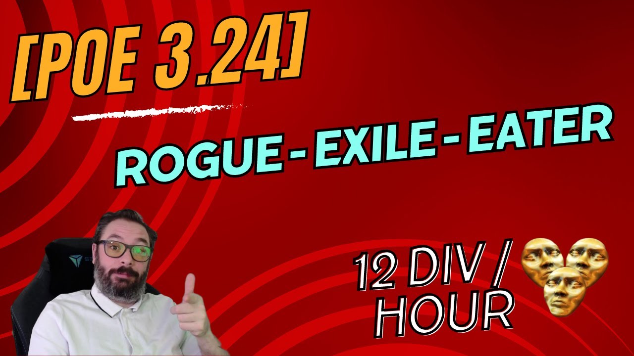 [POE 3.24] Farm pattern - Rogue / Exile / Eater - 12 div/h - YouTube
