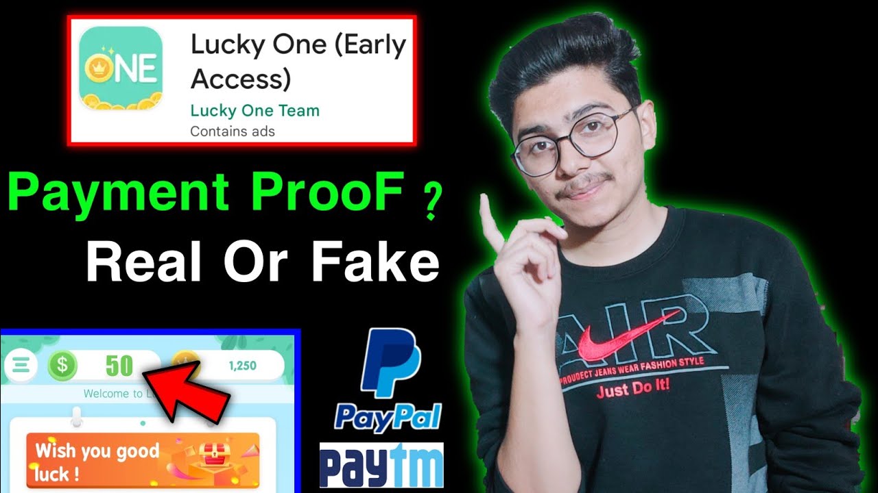 lucky one app se paise withdrawal kaise kare | lucky one app real or ...