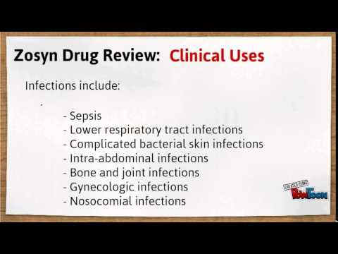 Zosyn Inservice - YouTube