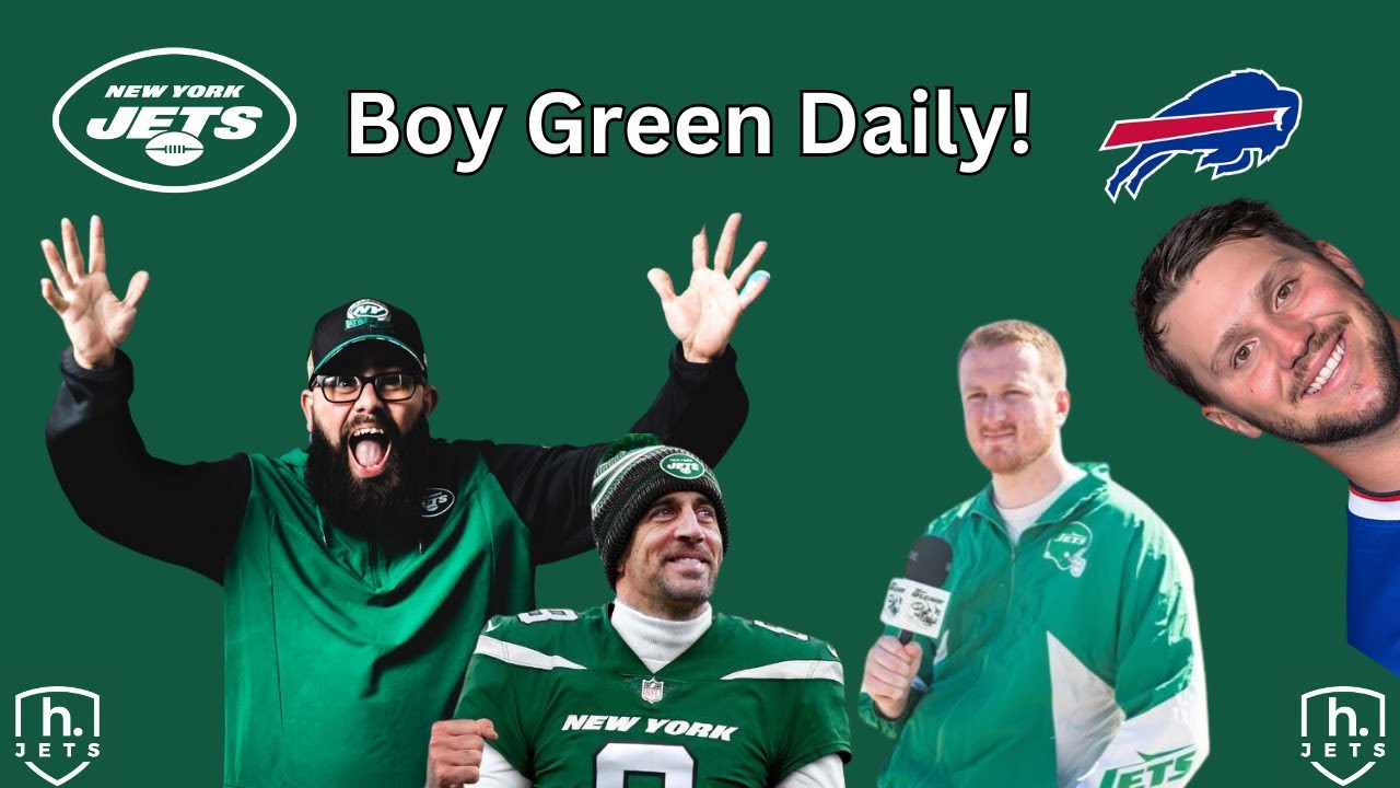Boy Green Daily: Jets, Bills Gameday Preview; Game of Over/Under - YouTube