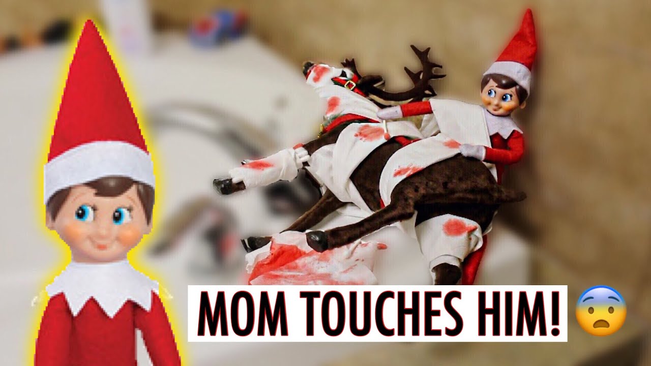 ELF ON THE SHELF SAVES HIS REINDEER HE WAS TOUCHED YouTube elf-on-the-shelf-saves-his-reindeer-he-was-touched-youtube