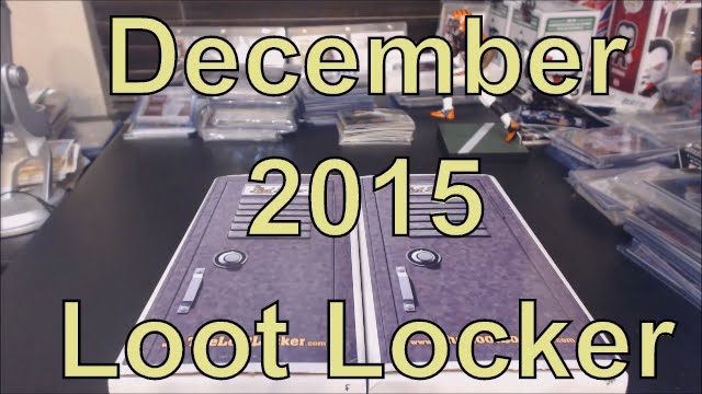 2015 December Loot Locker - Baseball and Football - Another Hit! - YouTube