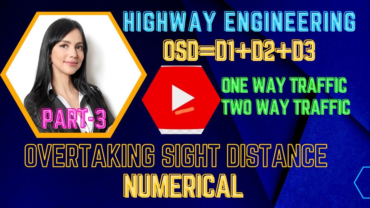 overtaking sight distance in highway engineering | numericals ...