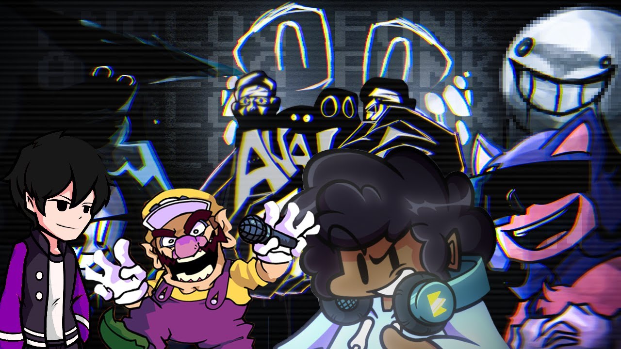 FNF mod stream: Funkin With Naji, Analog Funkin, Mega Night Coverin v3 ...