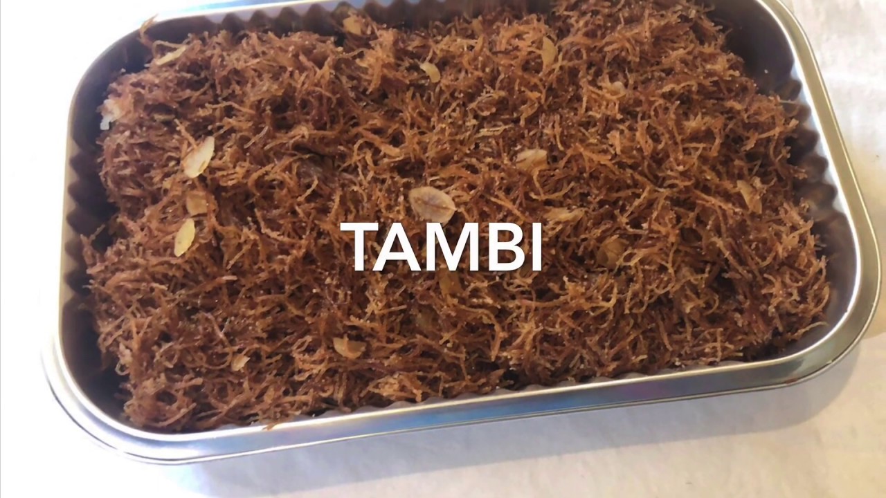 How to make Vermicelli tambi - YouTube