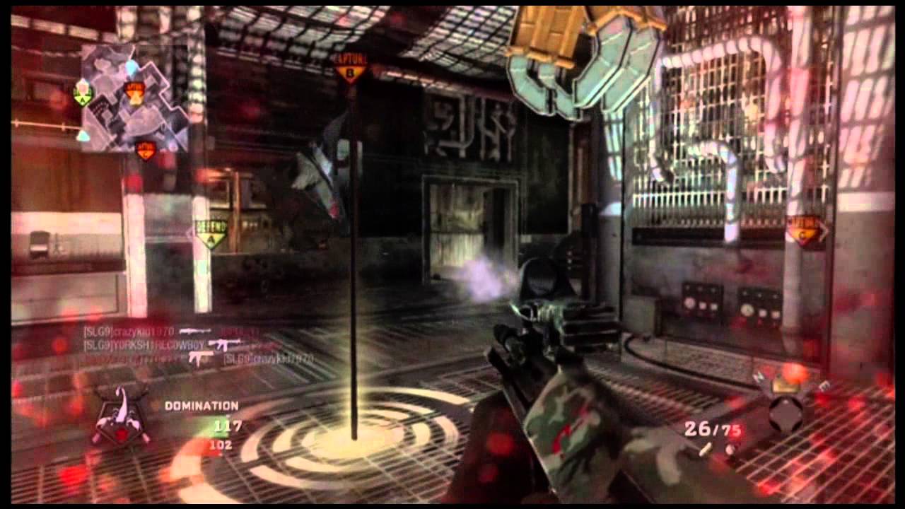 Crash Plays Black Ops 1 Crisis Domination With SLG9 - YouTube