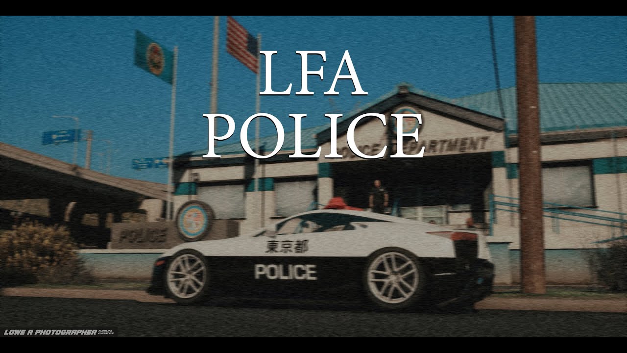 Lexus LFA ( Police car ) | ロースタイル - YouTube