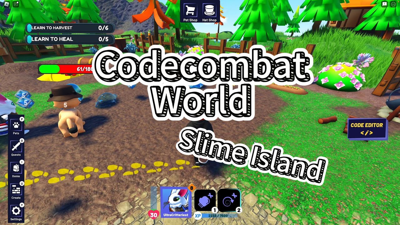 [CodeCombat] Slime Island - YouTube