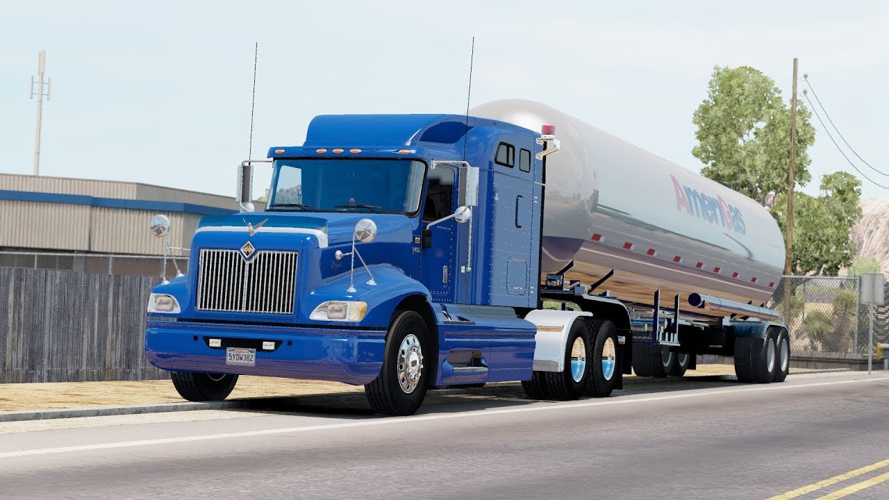 ATS 1.29 International 9400 Tonopath - Bakersfield - YouTube