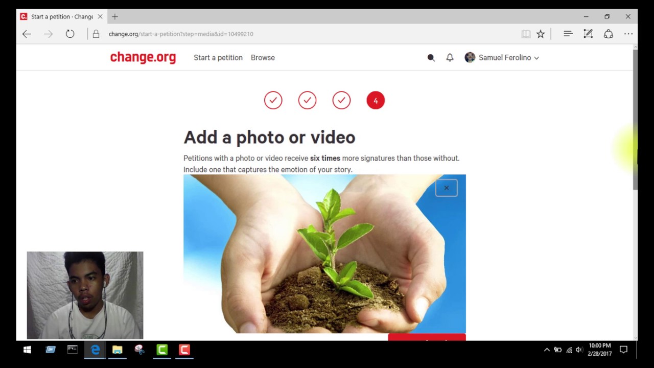 Starting a Petition using Change.org - YouTube