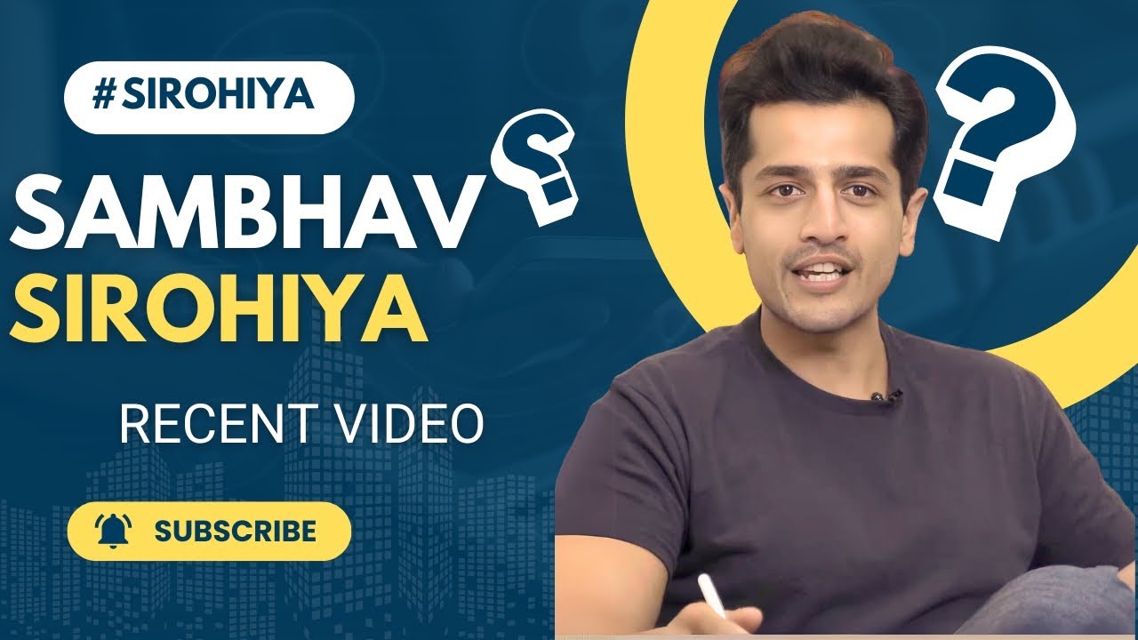 Sambhav Swar Sirohiya || Recent Video Update on the Sirohiya Case #sirohiyacase #sambhavsirohiya ...