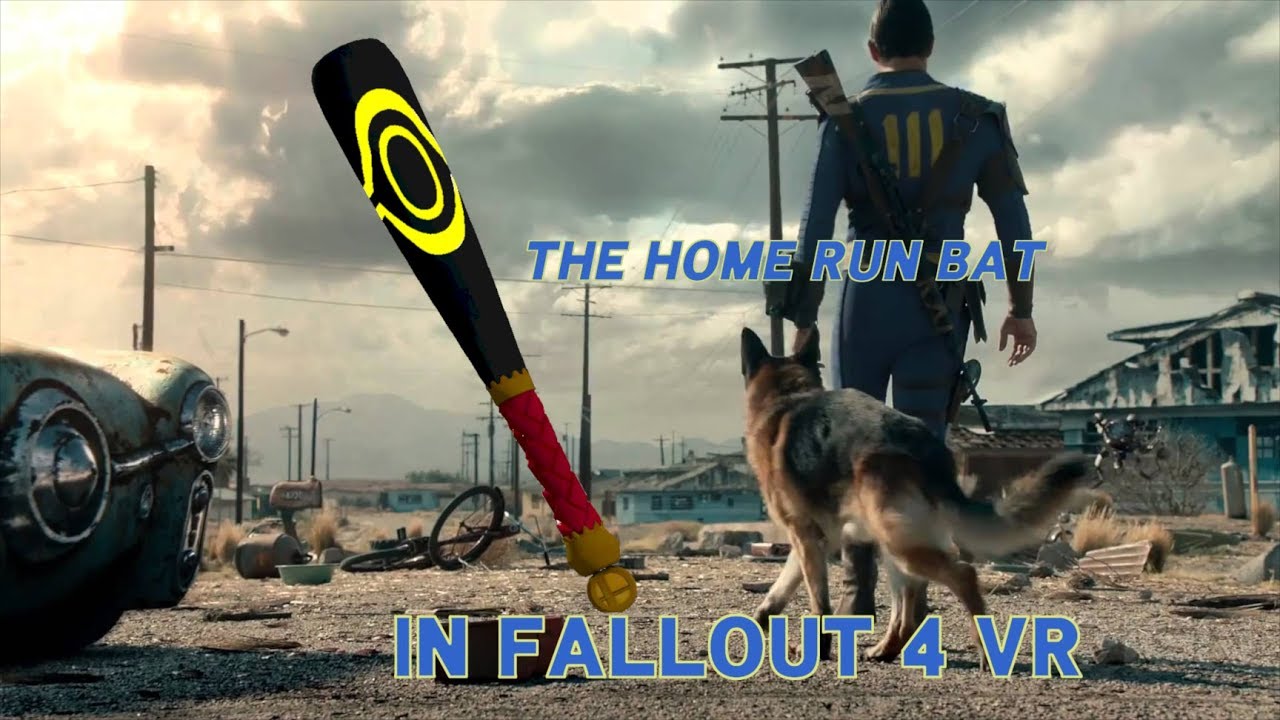 Fallout 4 Mod: Smash Bros Wii U Home Run Bat - VR Edition - YouTube