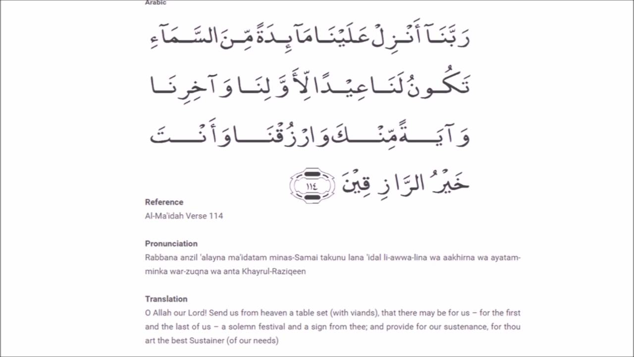 40 Rabbana Duas From Quran with Translation and Transliteration ...