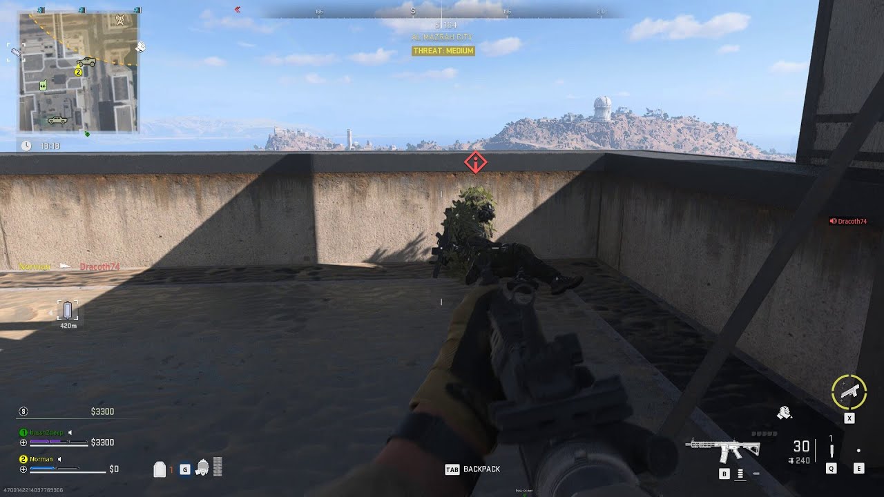 Call of Duty WZ 2.0 Surprised To Find A Live Operator Standing Next To ...