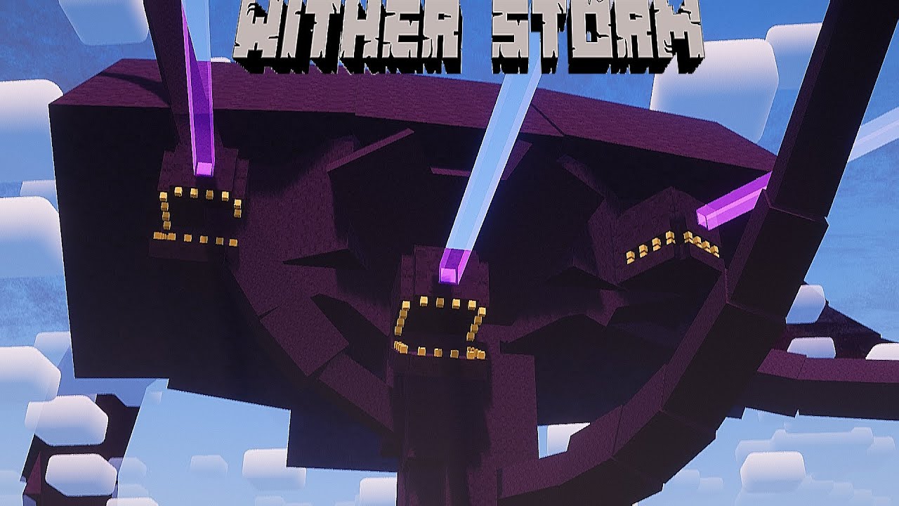 The Wither Storm VS The Parasites In Minecraft - YouTube