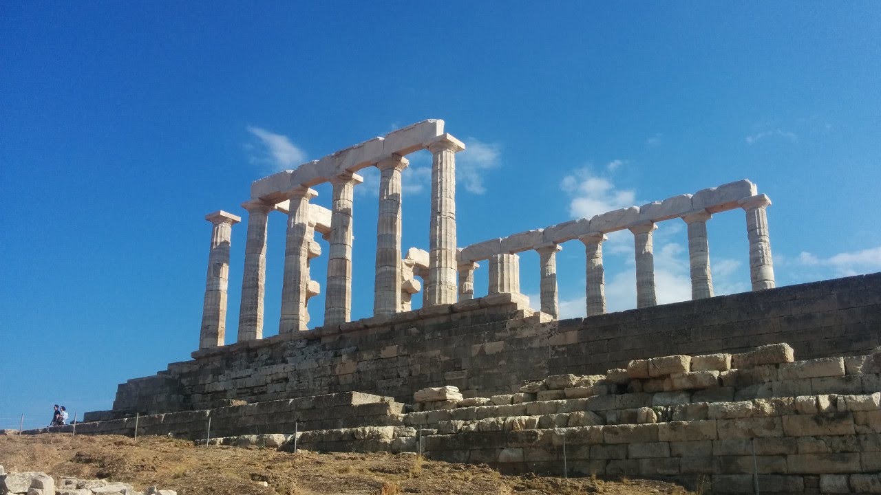 Greece - Sounion - Temple of Poseidon - YouTube