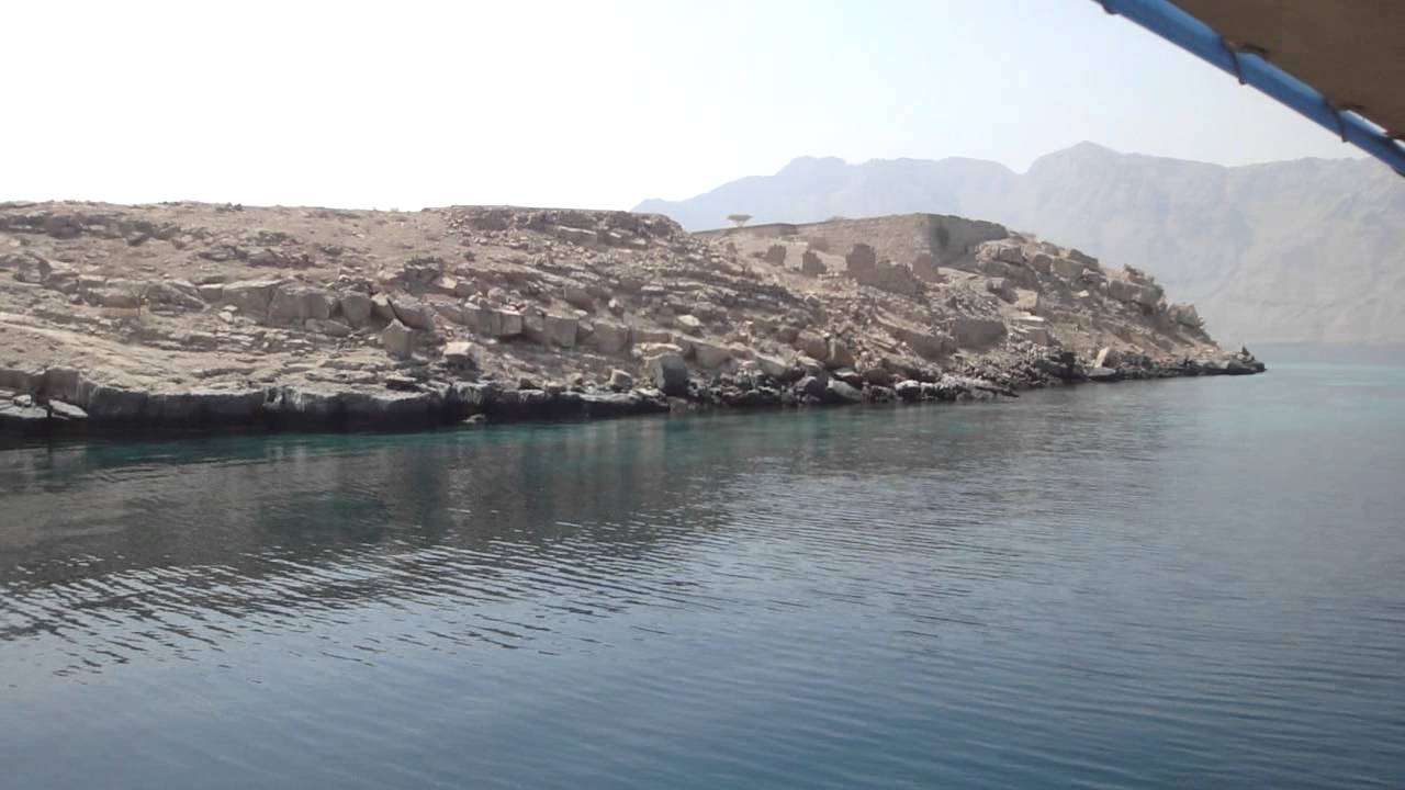 Telegraph Island in Ras Musandam Peninsula, Oman - YouTube