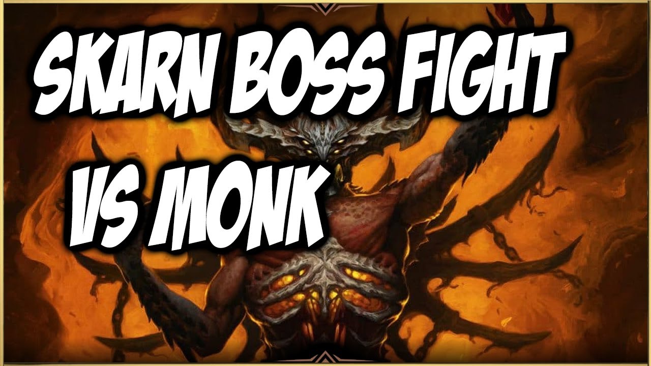 Diablo immortal skarn boss fight solo monk - Final Boss Fight - YouTube