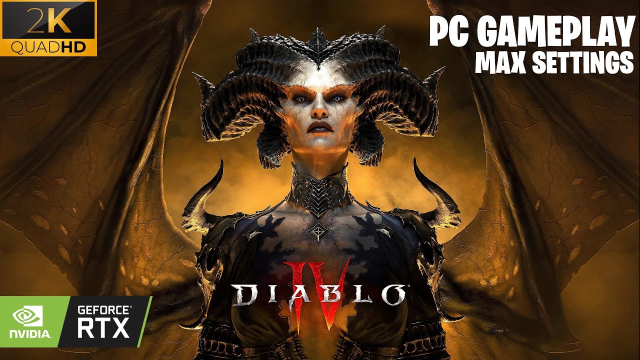 Diablo 4 PC Maximum Settings Gameplay | Nvidia RTX 3060 ti - YouTube