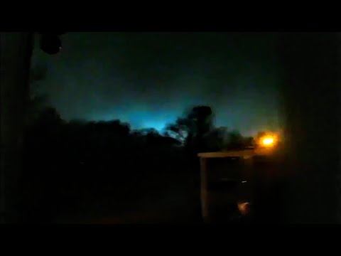 Rare February Thunderstorm With Power Flashes! 2-27-2024 - YouTube