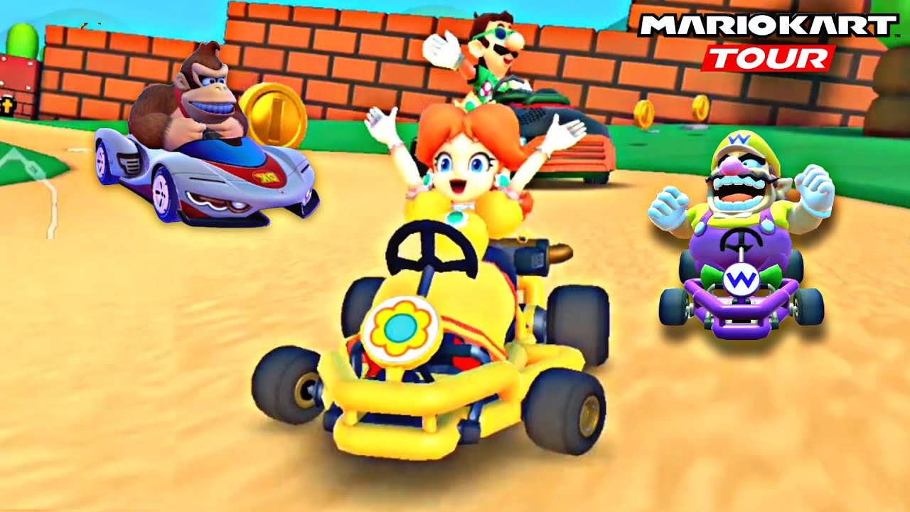 LUIGI CUP | MARIO KART TOUR GAMEPLAY #4 - YouTube