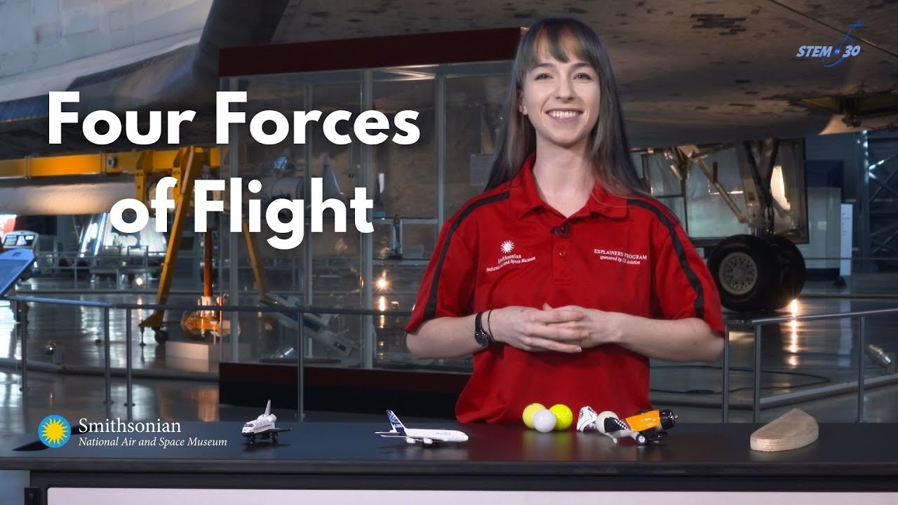 The Four Forces of Flight (How Things Fly Demonstration) - YouTube