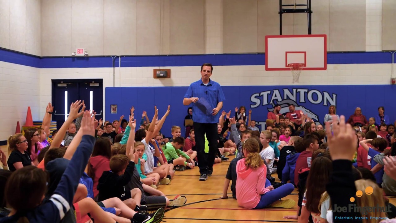 Joe Fingerhut Elementary Speaker Demo - YouTube