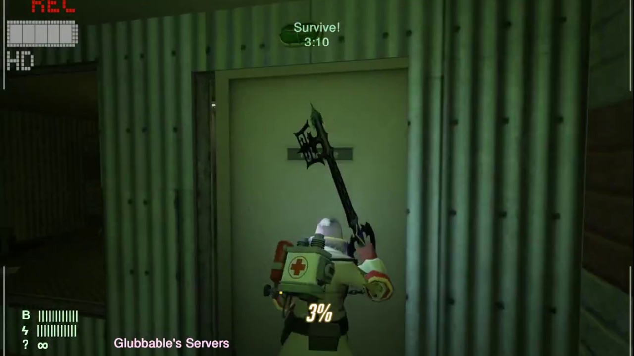 Slender Fortress 2:Biotics Lab(BOSS:KF2 Patriarch) + Special Round(BOSS ...