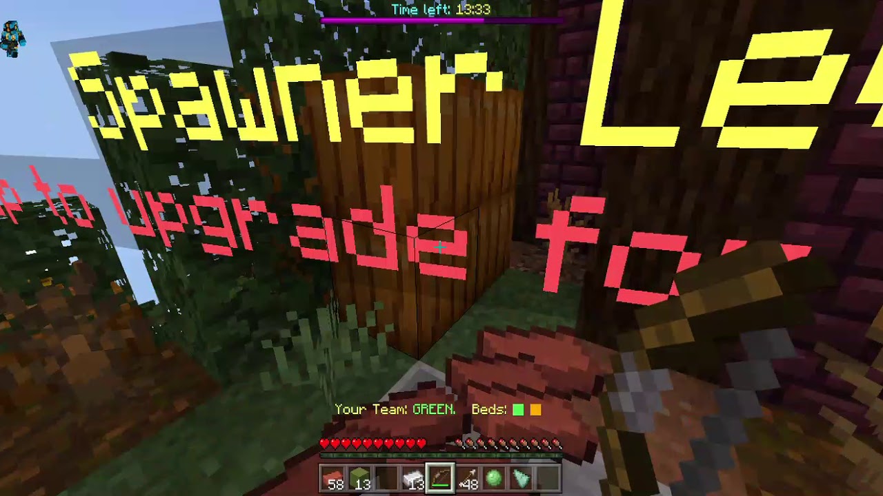 Minecraft Bedwars 1st win part 1 - YouTube