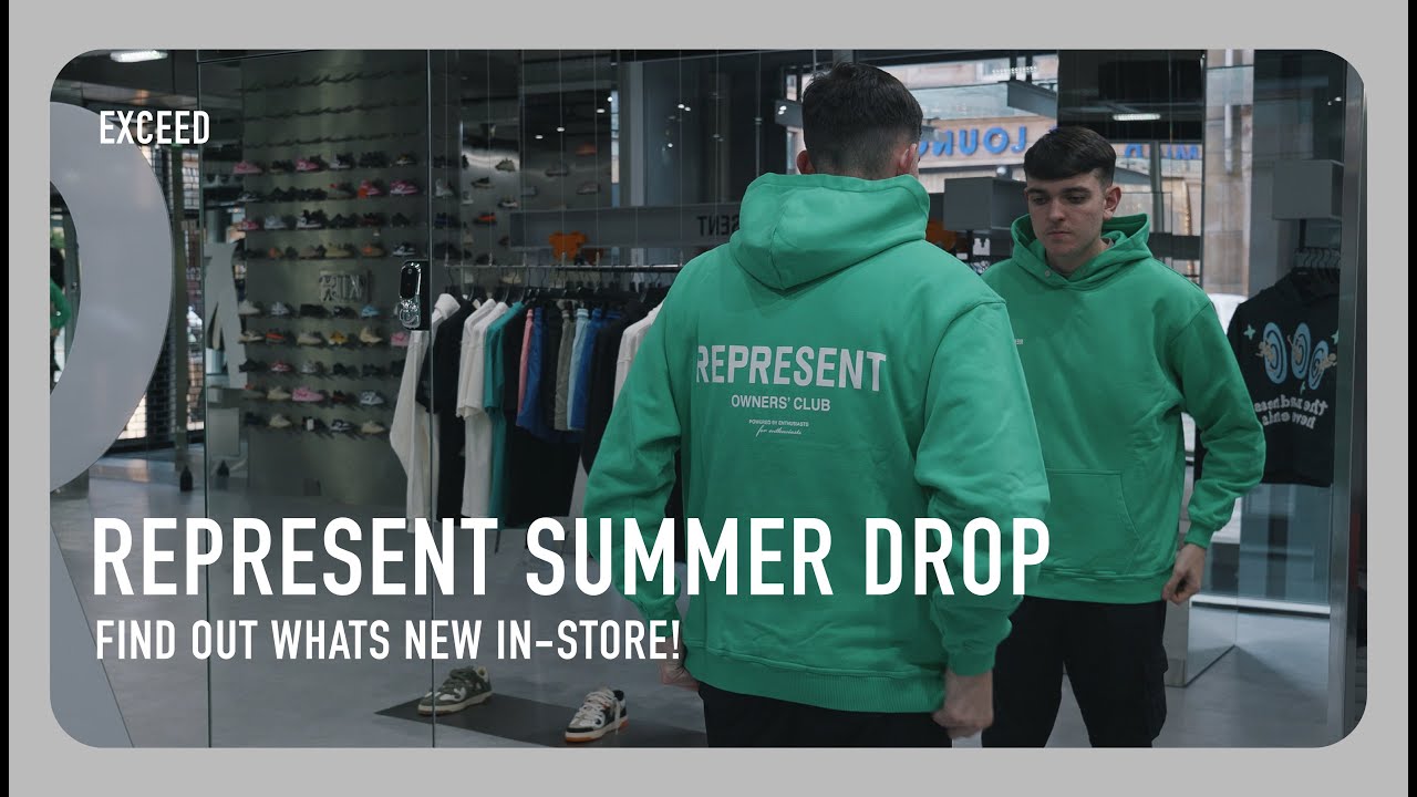 What's New In Store? Represent Clothing Try On Summer Drop! Glasgow ...