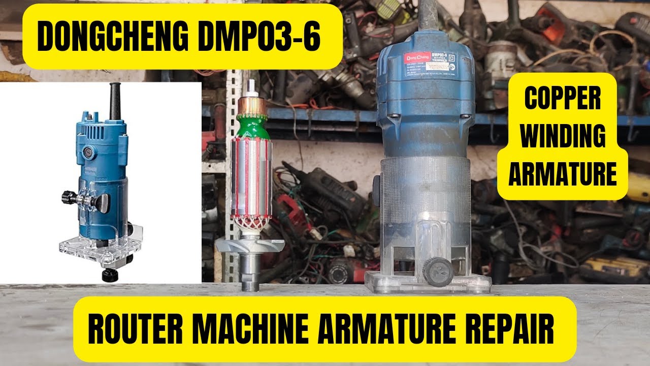 How to Change wood Router Armature| How to change router armature ...