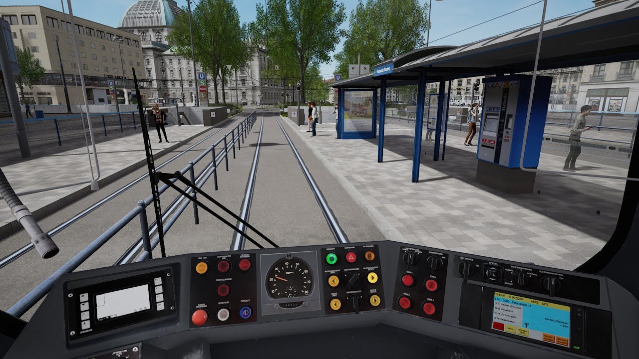 TramSim Munich - Gameplay - Line 28 - YouTube