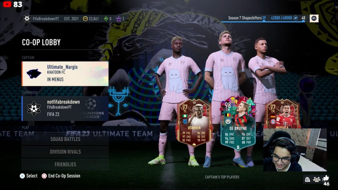 FUT Champs Playoffs Live | Going All Out For TT Vieira SBC | FIFA 23 ...