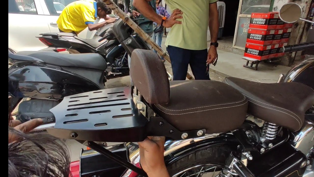 Bullet Back Rest with Carrier l Bullet Rear Leg Guard 😎♠ - YouTube