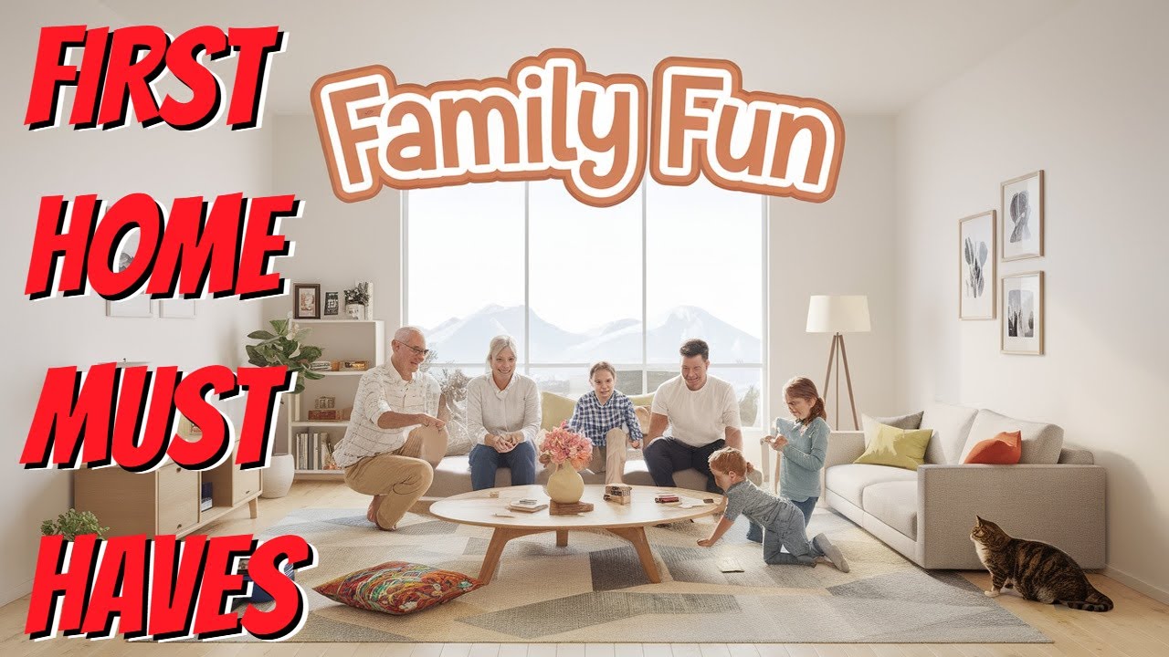 What Are The MUST-HAVE Items For Your FIRST Home? || Dreamify Fun - YouTube