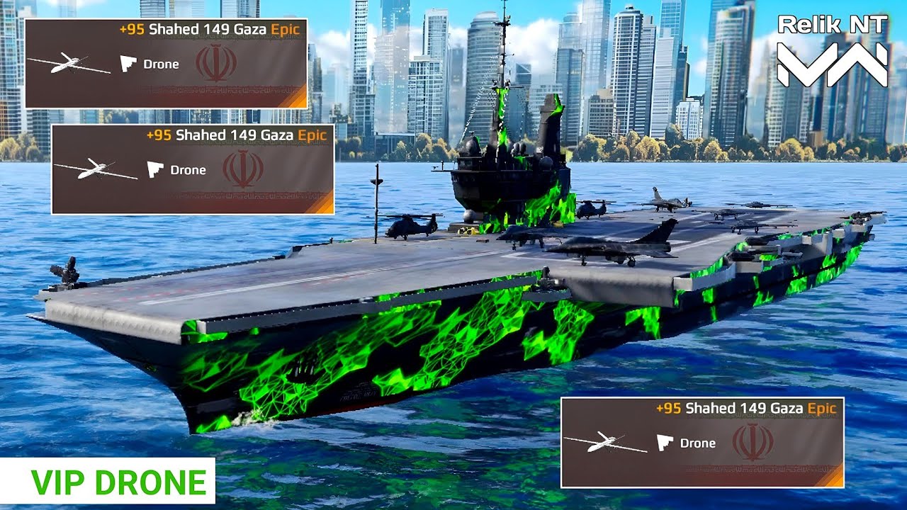 Shahed 149 Gaza - New Vip Drone Review And Test - Modern Warships Alpha ...