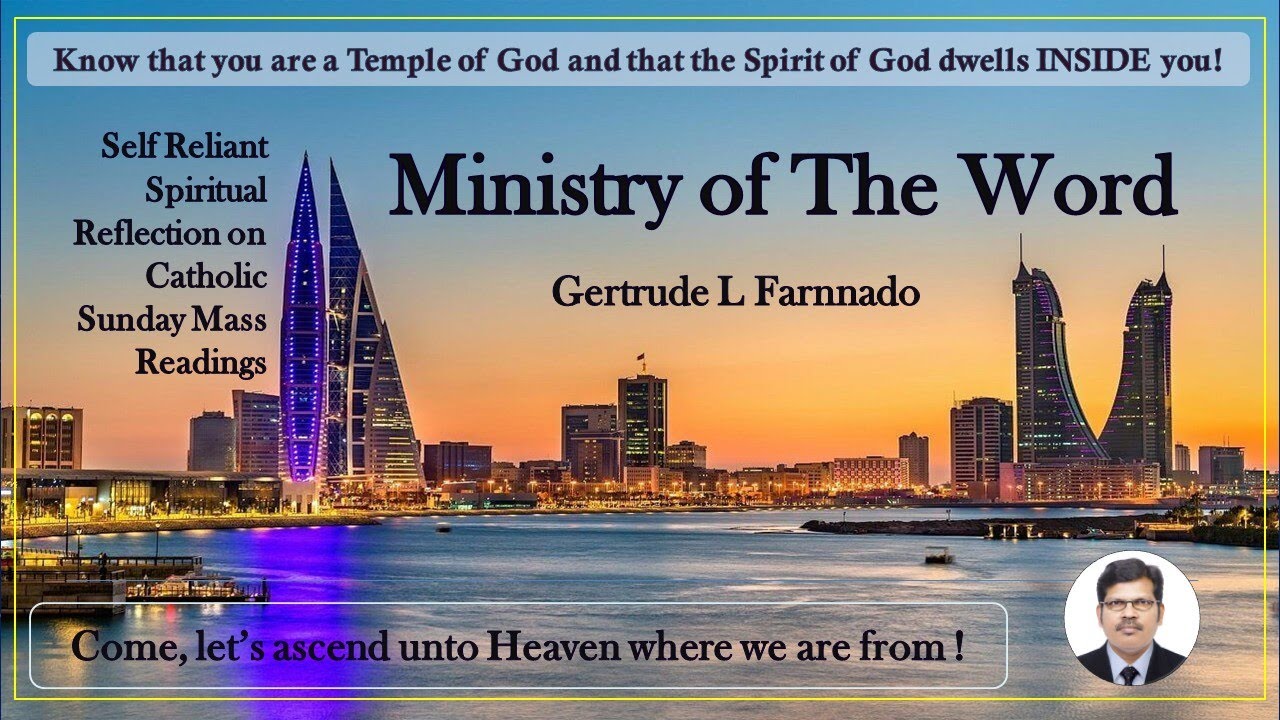 Sunday Reflection | Ministry of The Word | 20250126 - YouTube