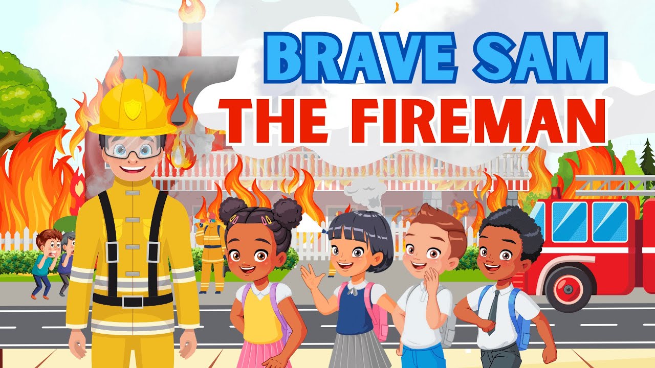 Brave Sam The Fireman [Story] English for beginners l Bitesize learning ...